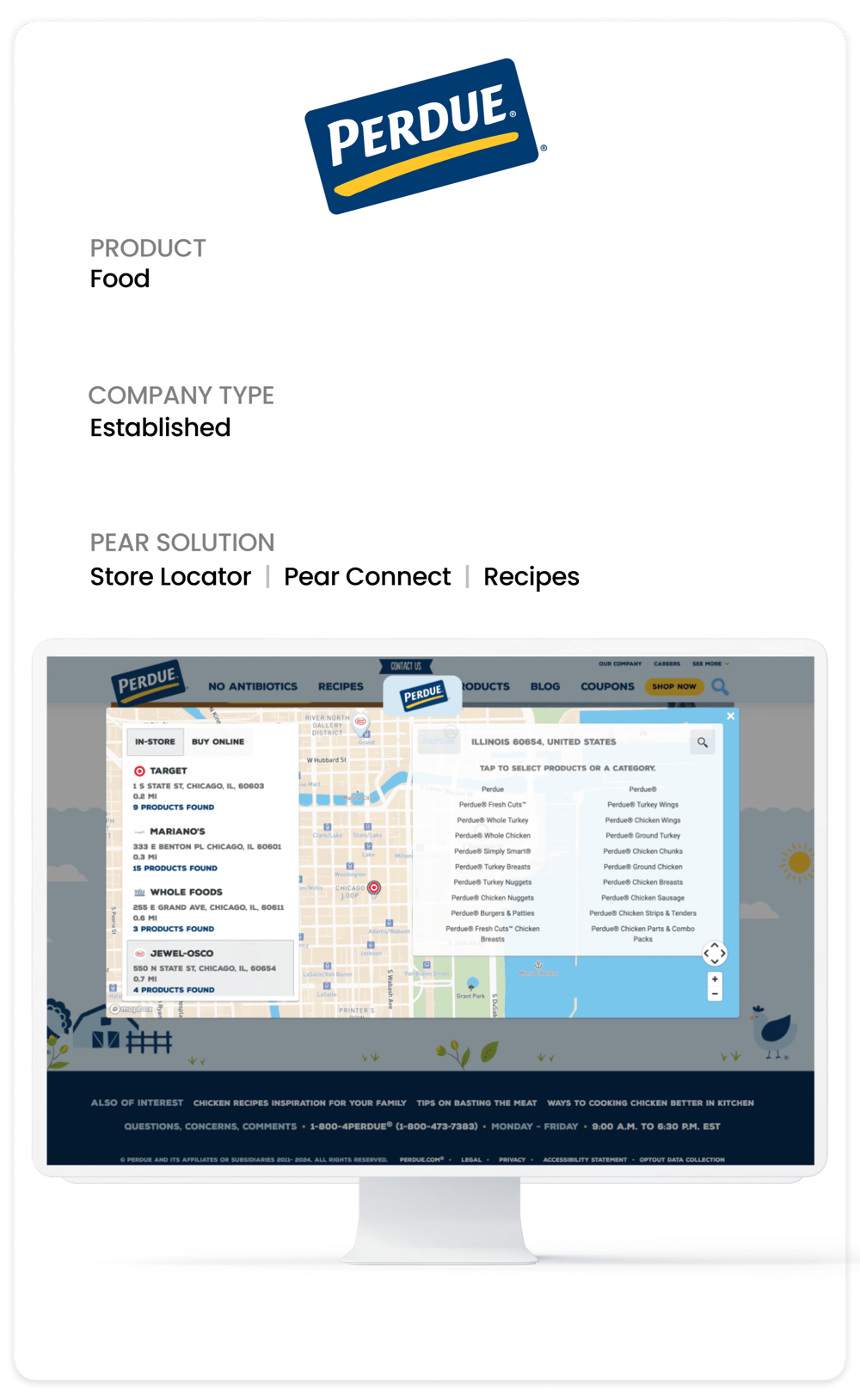 Pear Commerce || Case Study - Perdue Farms